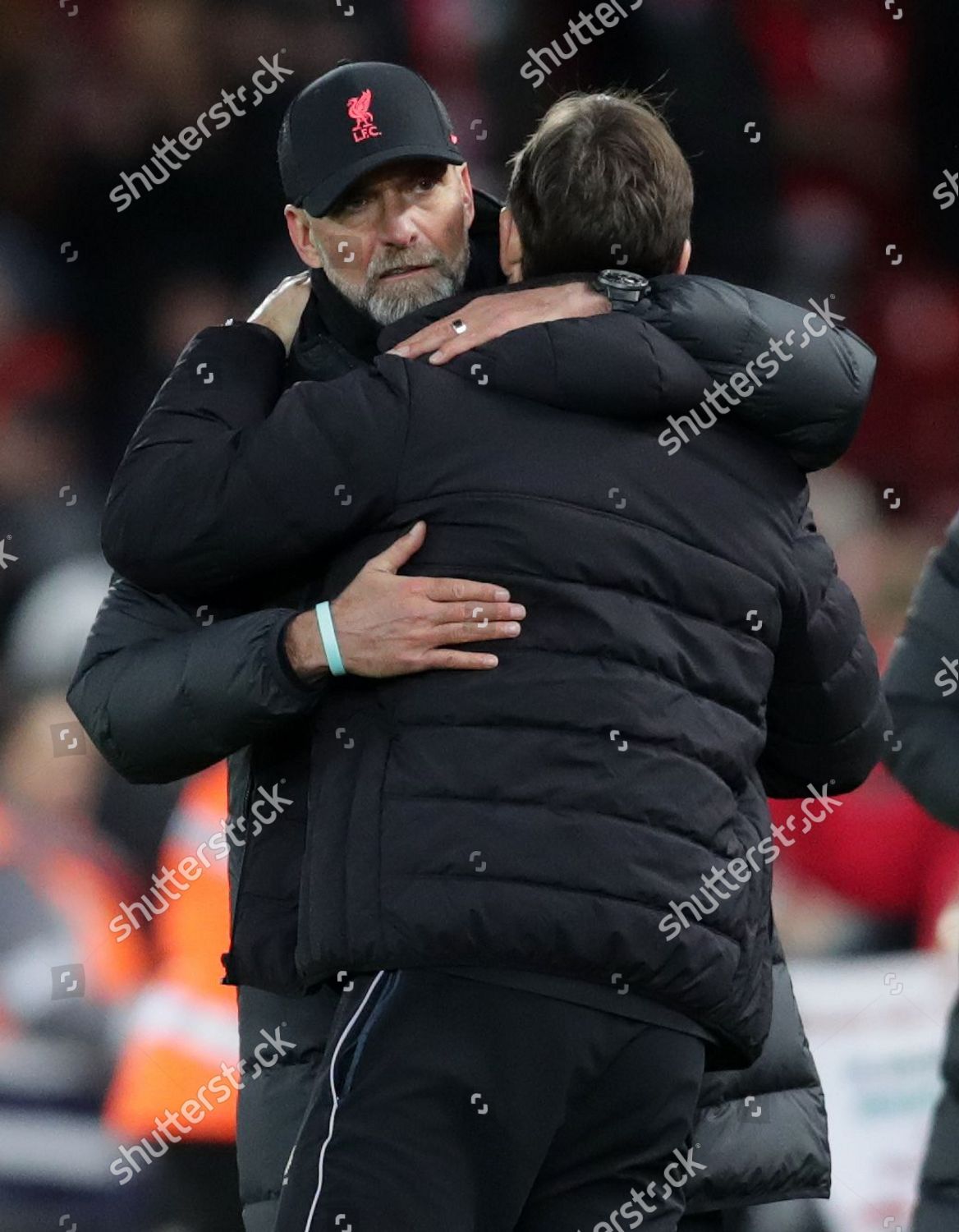 Liverpool Manager Jurgen Klopp Hugs Wolverhampton Editorial Stock Photo ...