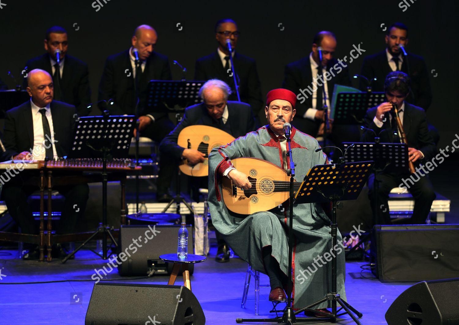 Tunisian Singer Lotfi Bouchnak Performs During Editorial Stock Photo ...