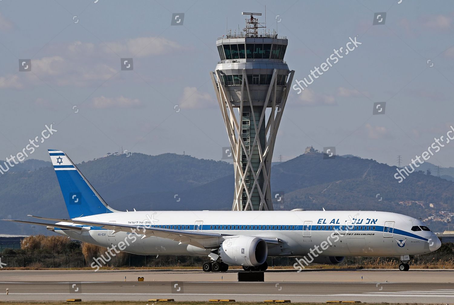 Boeing 7879 Dreamliner El Al Retro Editorial Stock Photo - Stock Image ...