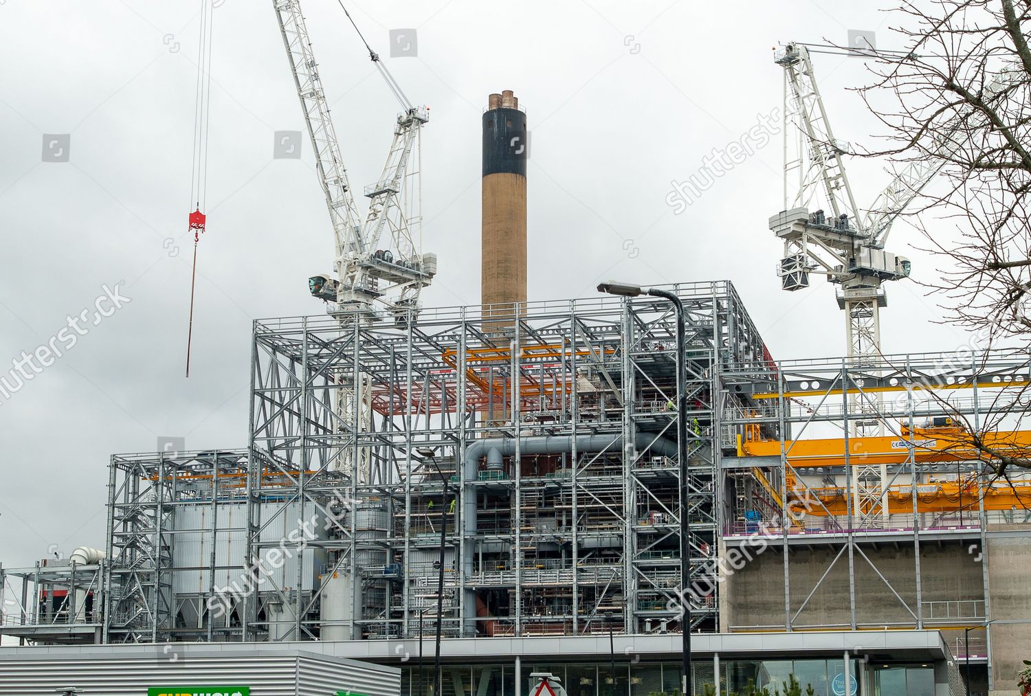 Major Construction Work By Efw Contractor Editorial Stock Photo - Stock ...