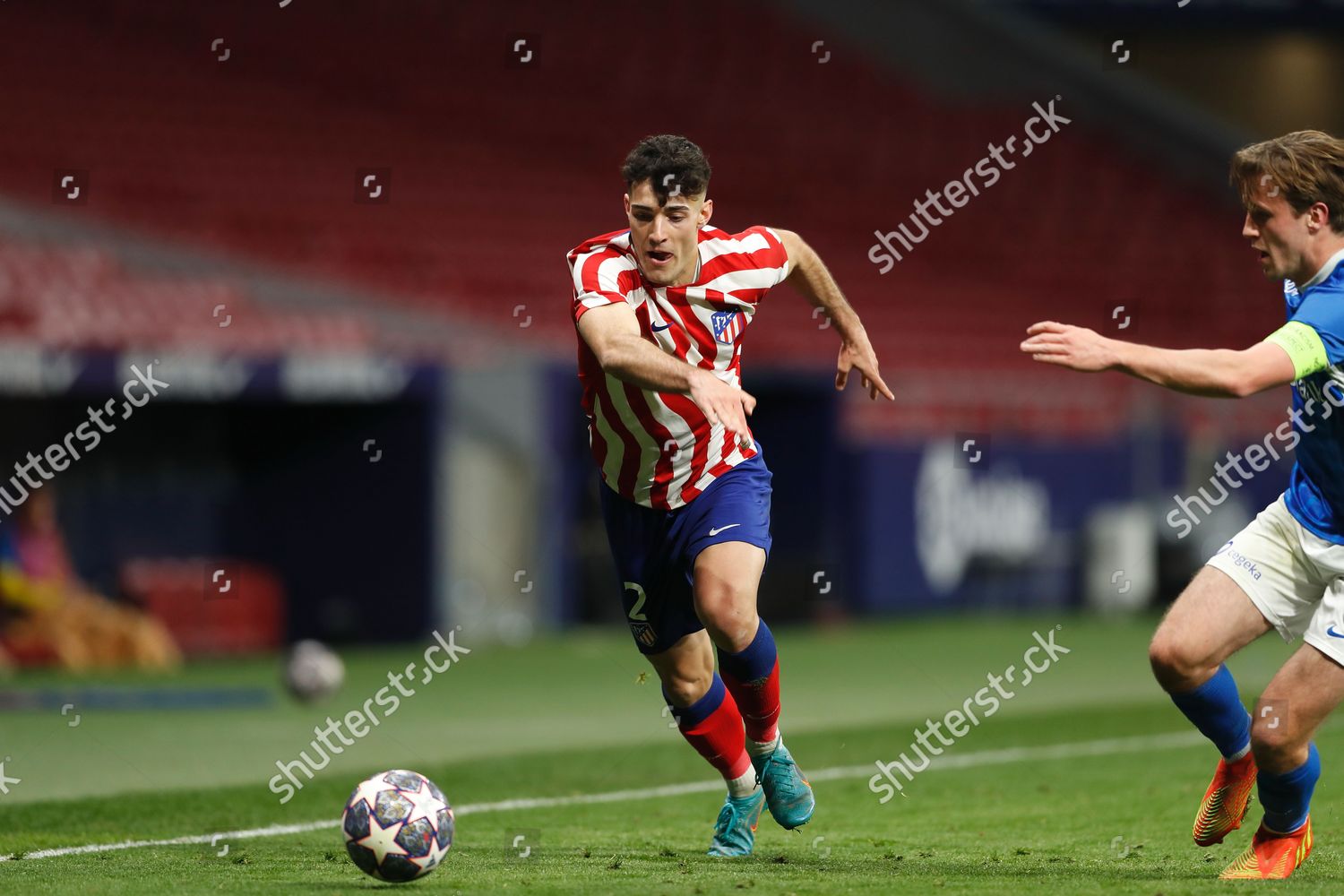 Alvaro Santamaria Atletico Football Soccer Uefa Editorial Stock Photo