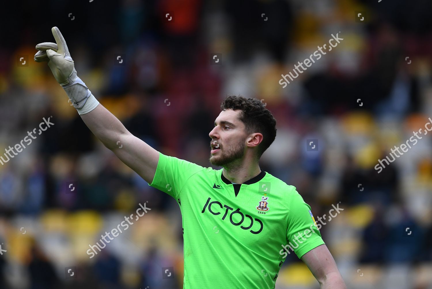 Harry Lewis Goalkeeper Bradford City Editorial Stock Photo - Stock ...