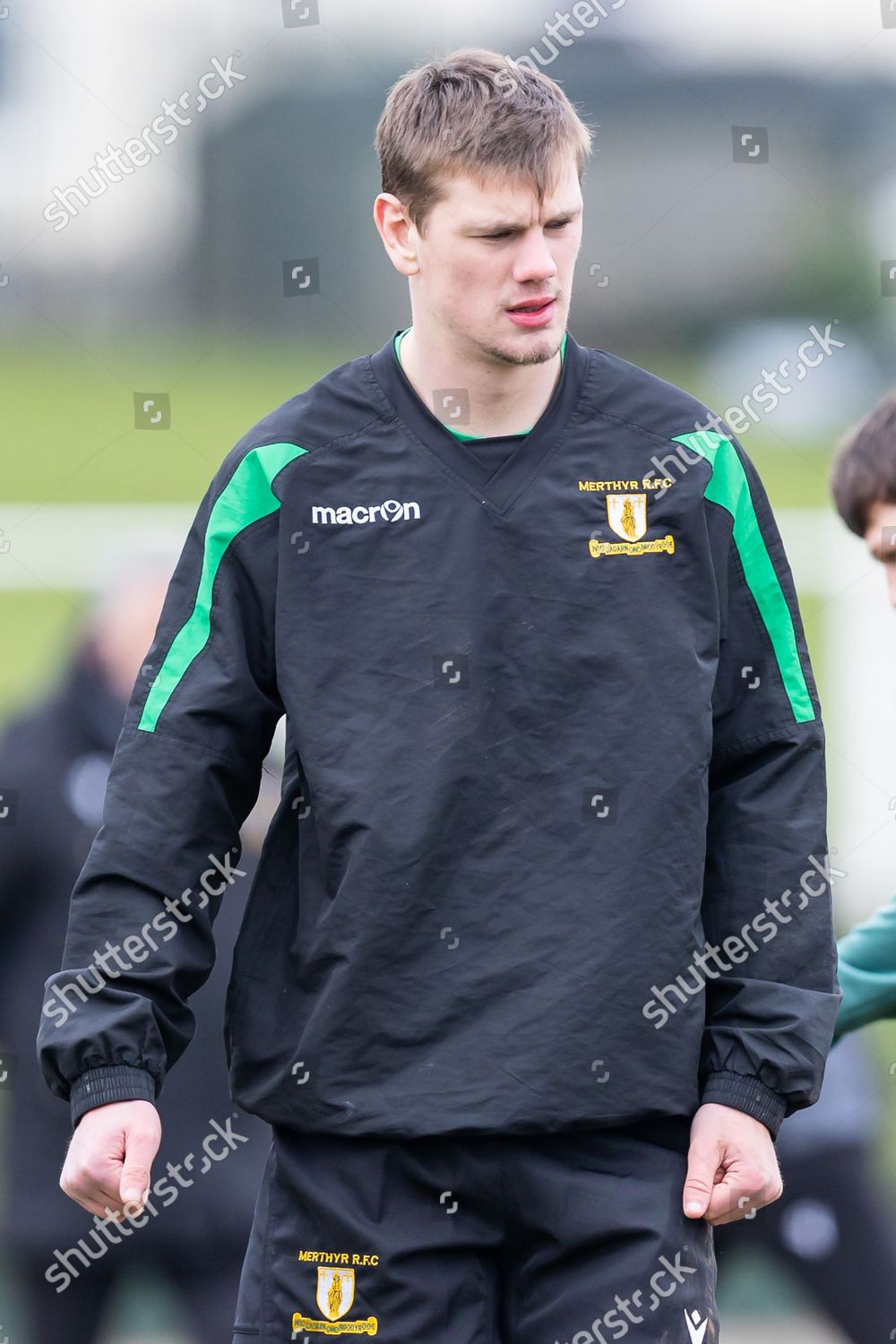 Merthyrs Second Row Callum Bradbury 5 Editorial Stock Photo - Stock ...