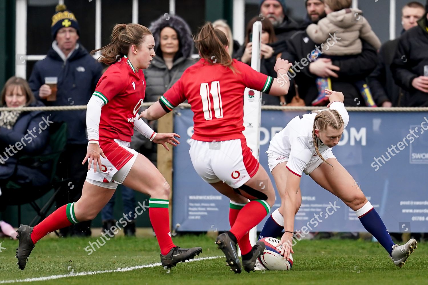 Daisy Aspinall England U18 Scores Try Editorial Stock Photo - Stock ...