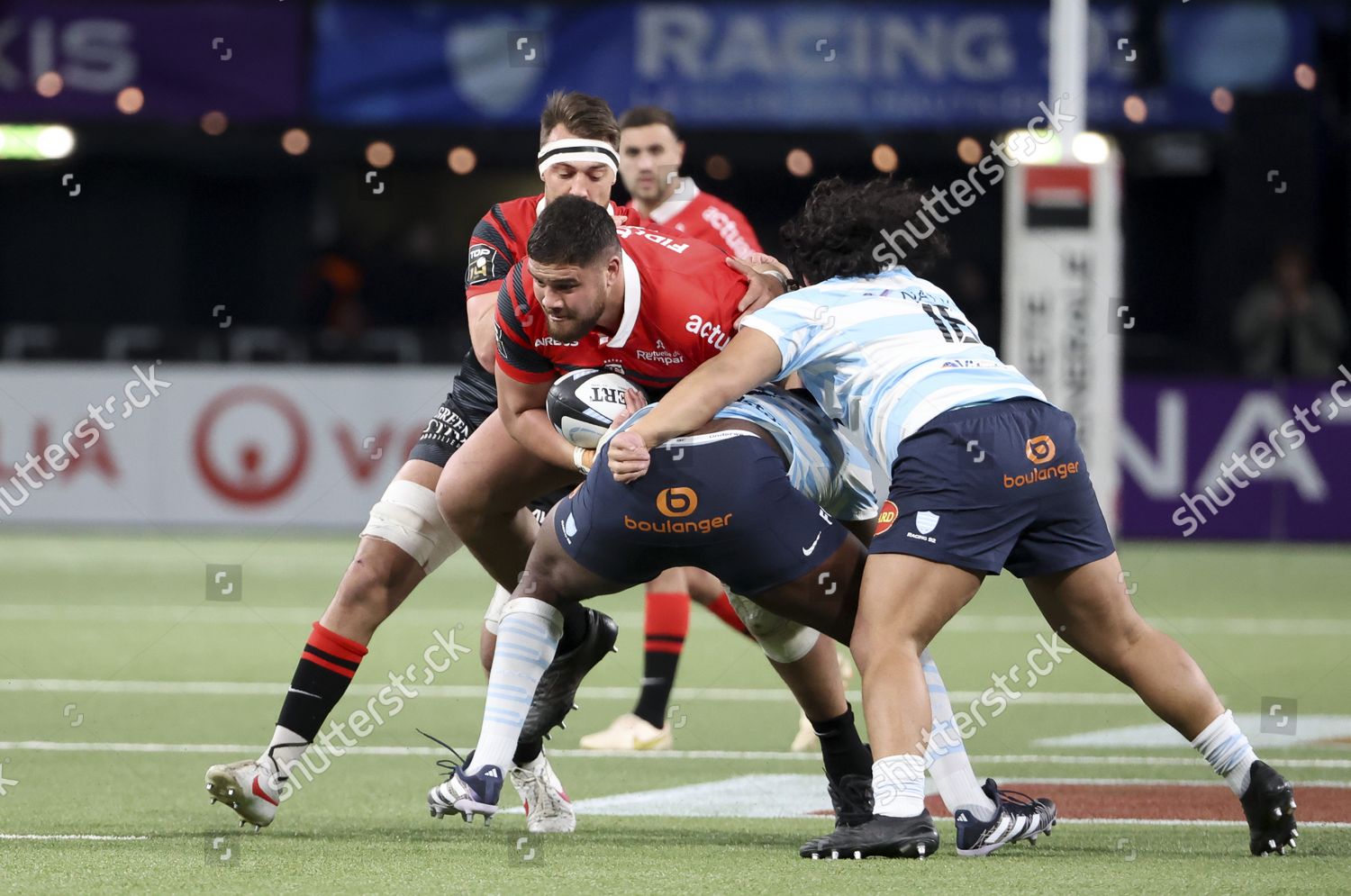 Emmanuel Meafou Stade Toulousain During French Editorial Stock Photo ...