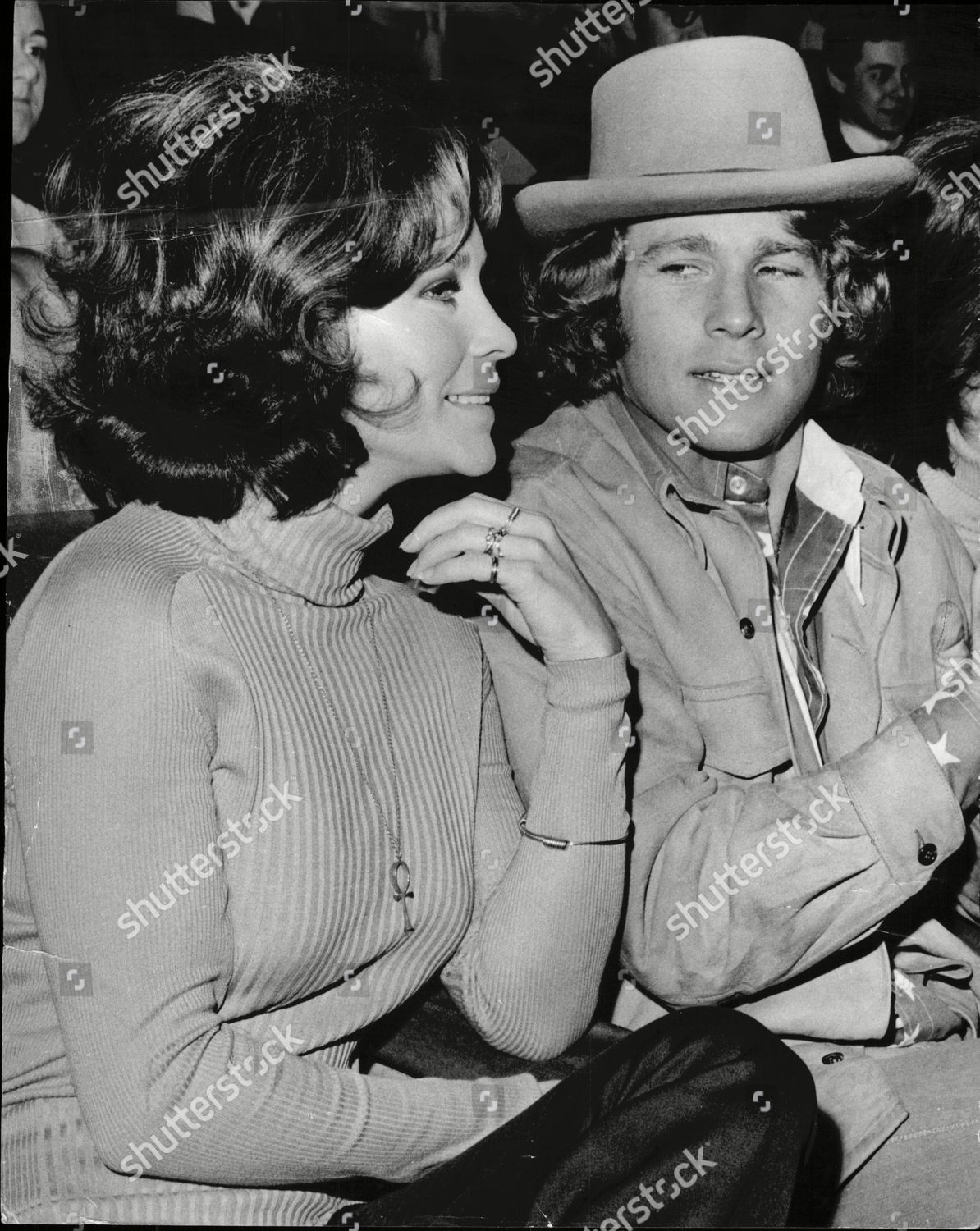Actress Michele Carey Actor Ryan Oneal Editorial Stock Photo - Stock ...