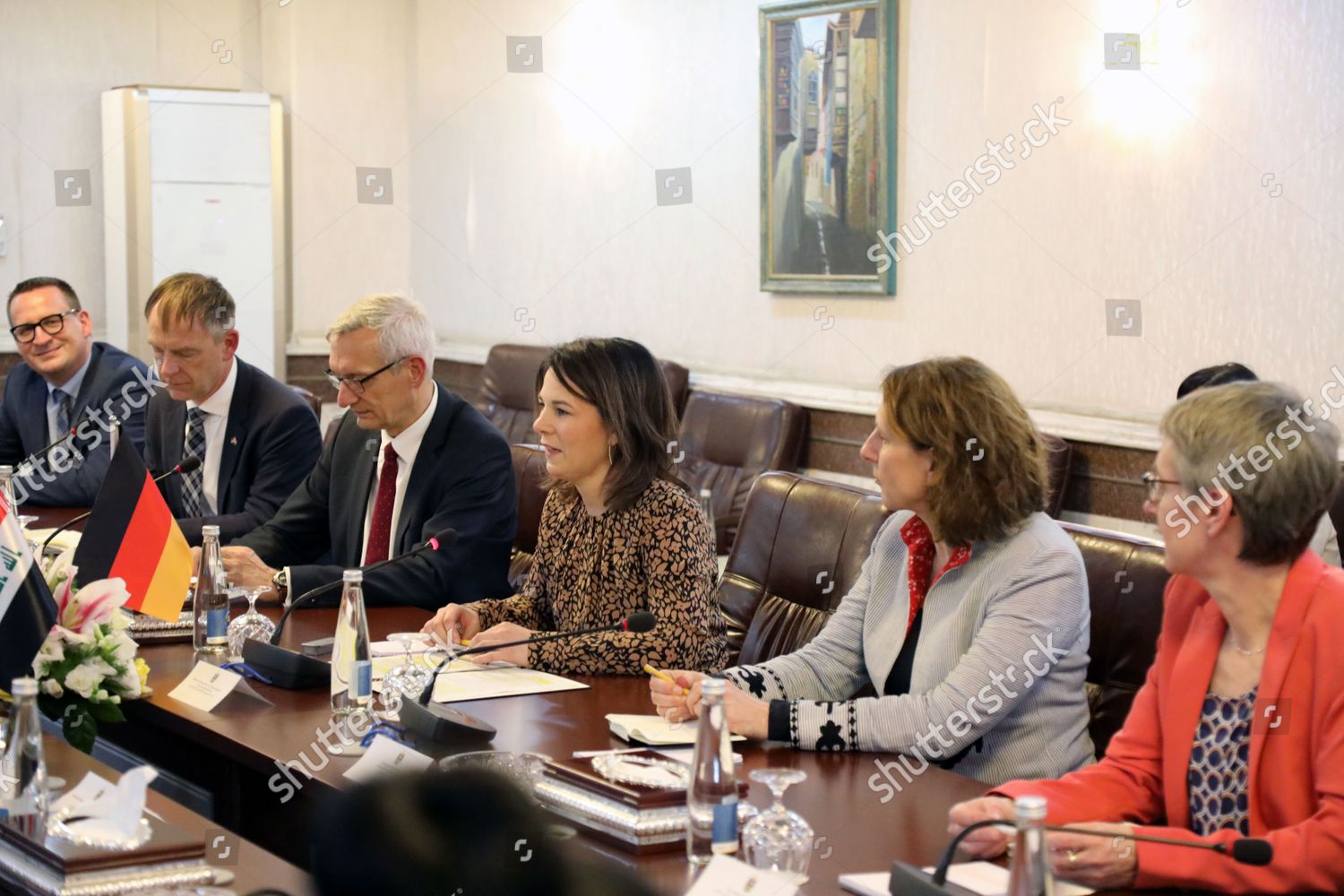 German Foreign Minister Annalena Baerbock C Editorial Stock Photo ...