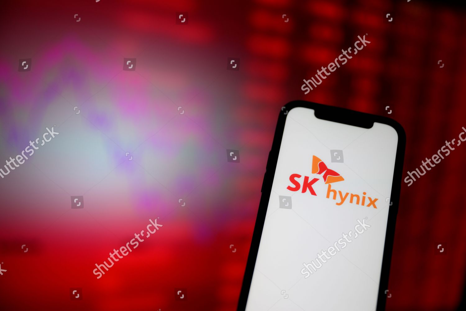 Sk Hynix Logo Seen This Illustration Editorial Stock Photo - Stock ...