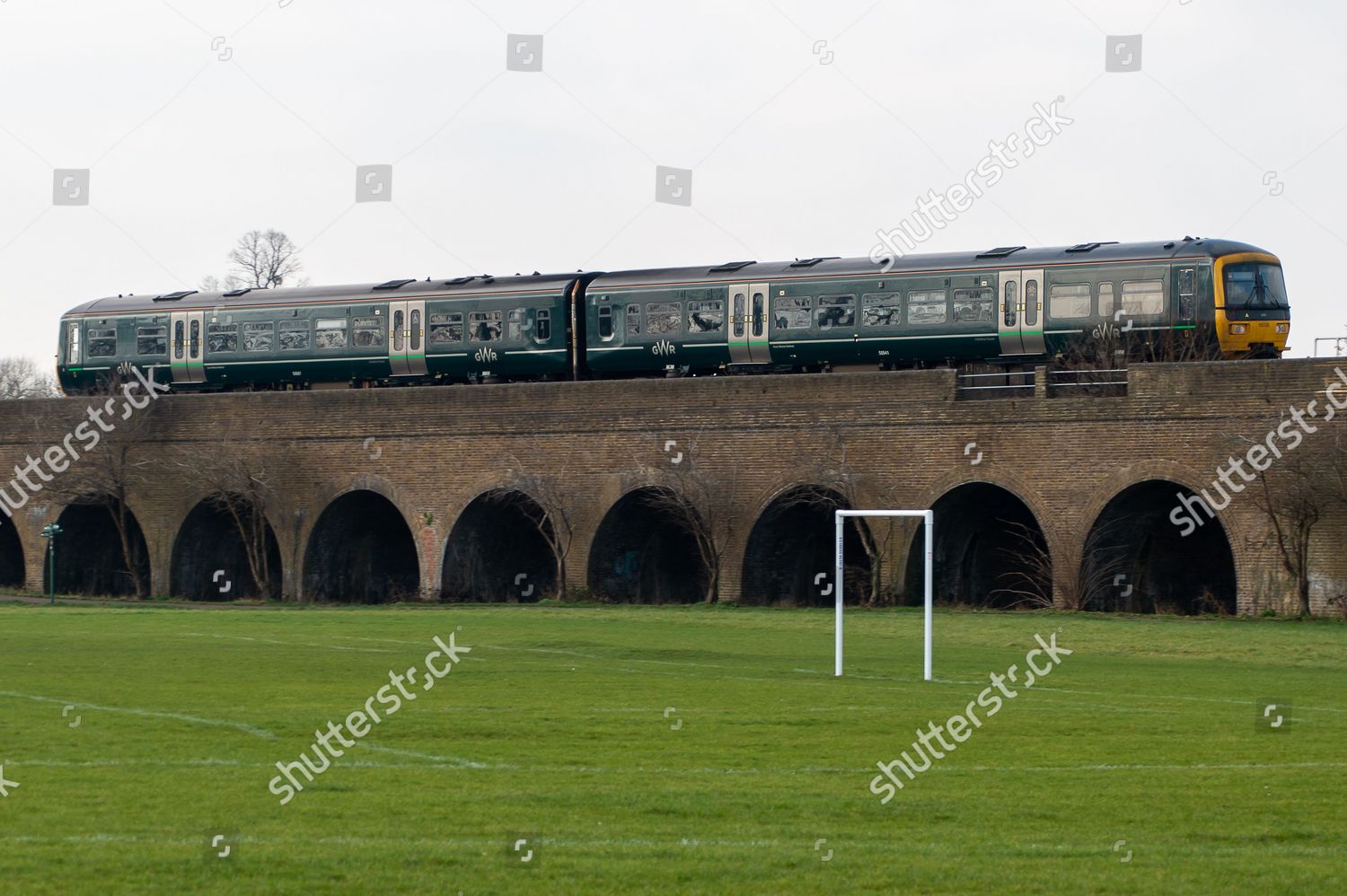 Gwr Train En Route Slough Windsor Editorial Stock Photo - Stock Image ...
