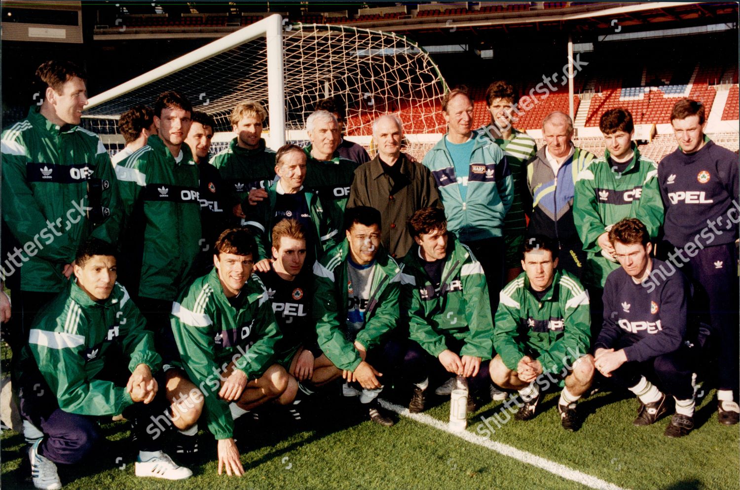 Eire Football Team Training Wembley Hugh Editorial Stock Photo - Stock ...