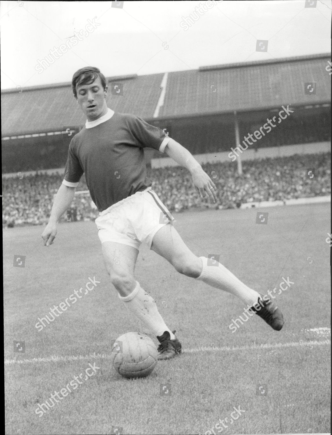Arsenal Fc Footballer George Armstrong Action Editorial Stock Photo ...