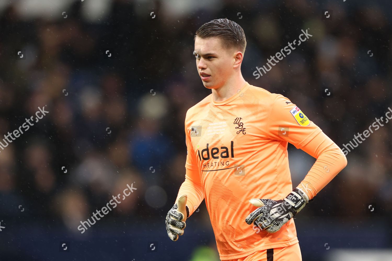 Goal Keeper Josh Griffiths West Bromwich Editorial Stock Photo - Stock ...