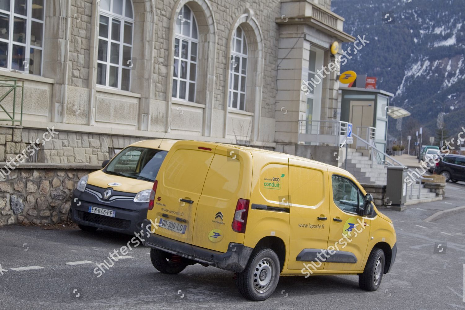 Postal Car France On March 09 Editorial Stock Photo - Stock Image ...