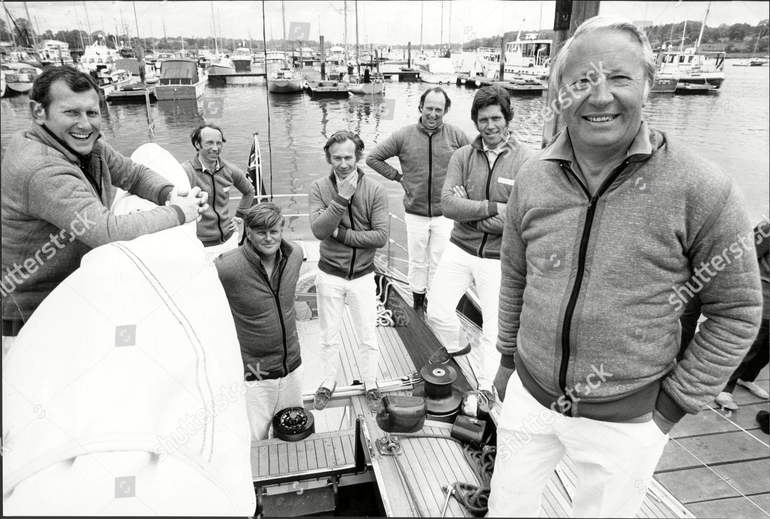 Sailing Pictured Lr Anthony Sammy Sampson Editorial Stock Photo - Stock ...
