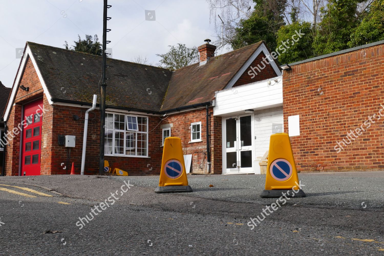 Wargrave Fire Station Berkshires Smallest Fire Editorial Stock Photo ...