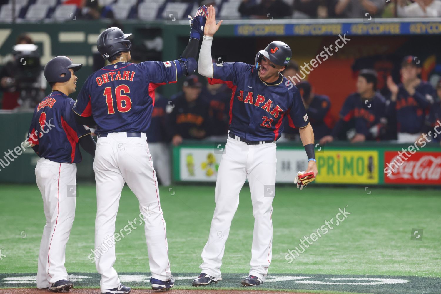 L R Kensuke Kondoh Shohei Ohtani Editorial Stock Photo - Stock Image ...