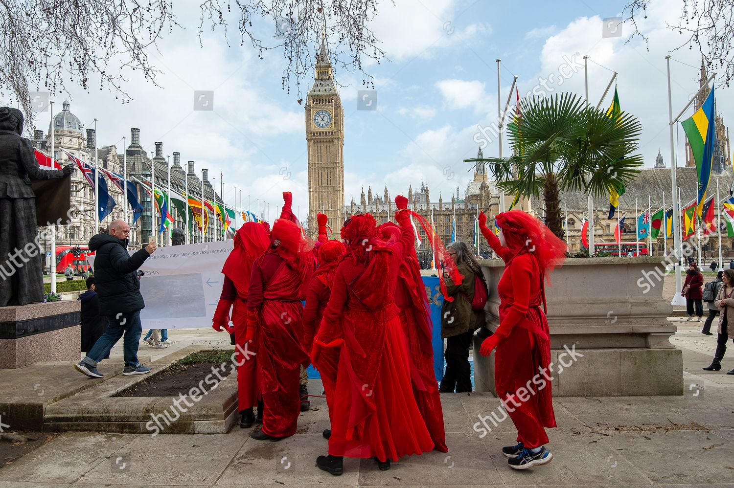 Red Rebels Brigade Pictured Joined Embers Editorial Stock Photo - Stock ...