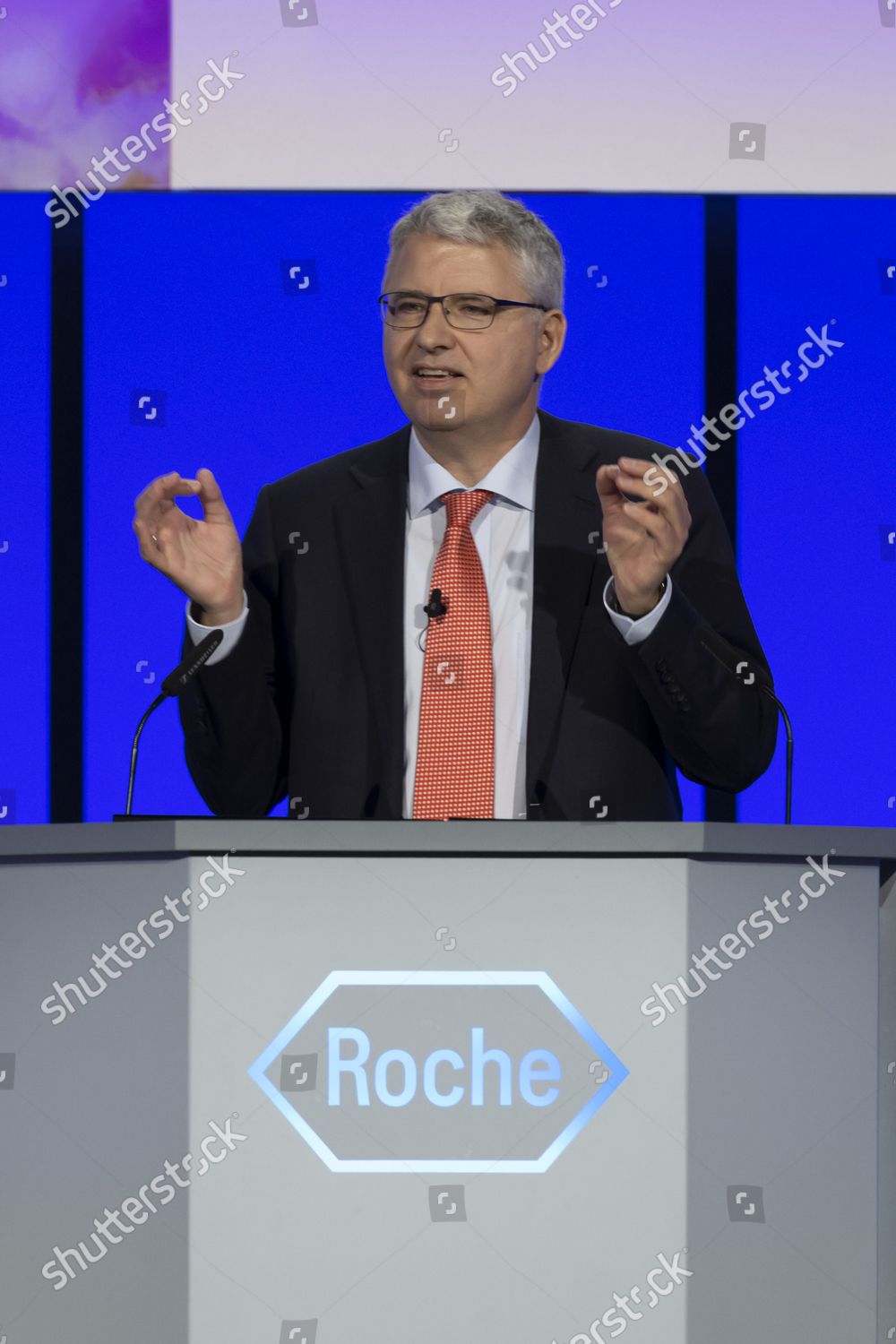 Ceo Roche Designated Chairman Board Severin Editorial Stock Photo ...