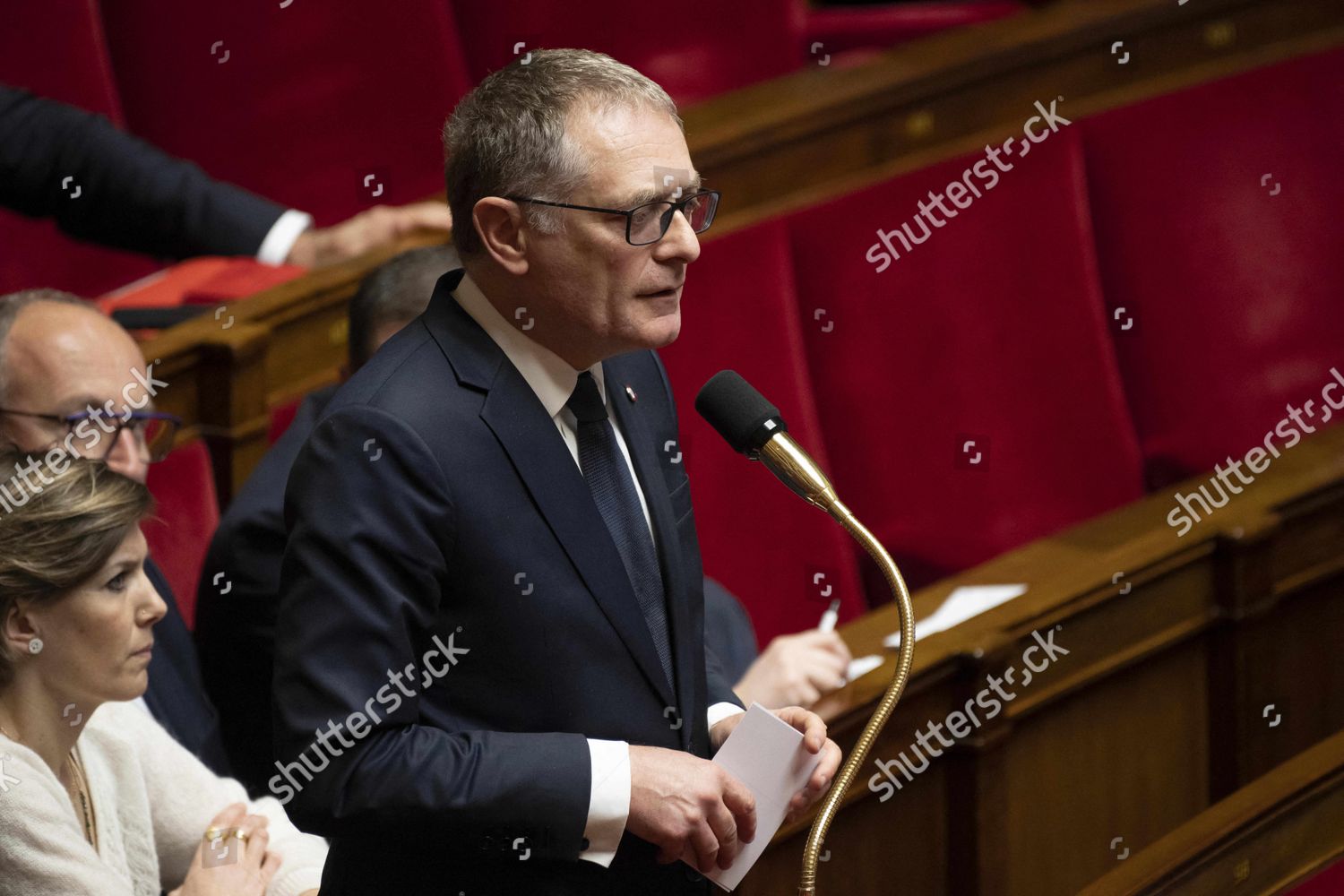 Philippe Juvin Attending Questions Government Session Editorial Stock ...