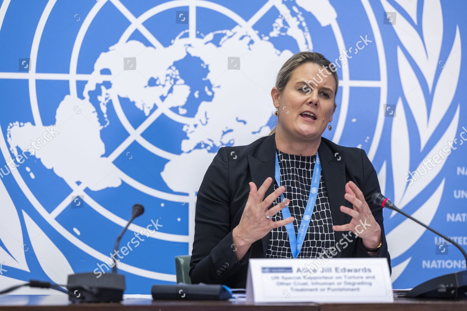 Alice Jill Edwards Un Special Rapporteur Editorial Stock Photo - Stock ...
