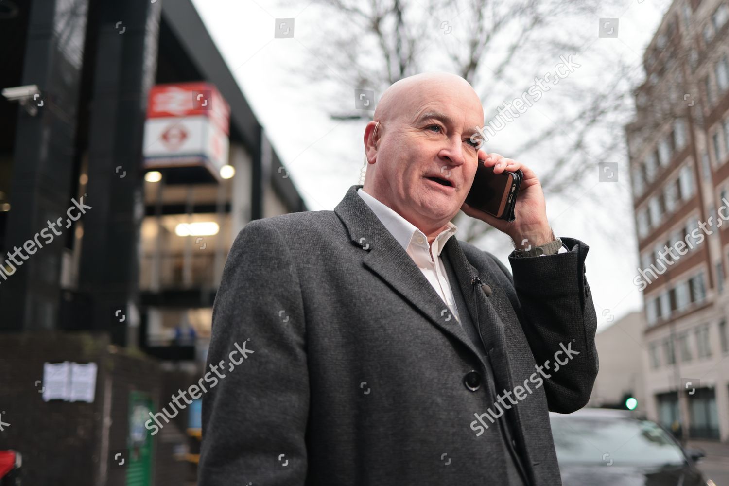 Mick Lynch Rmt Union General Secretary Editorial Stock Photo - Stock ...