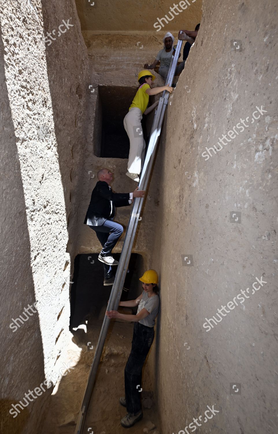 Crown Princess Elisabeth Descends Ladder During Editorial Stock Photo ...