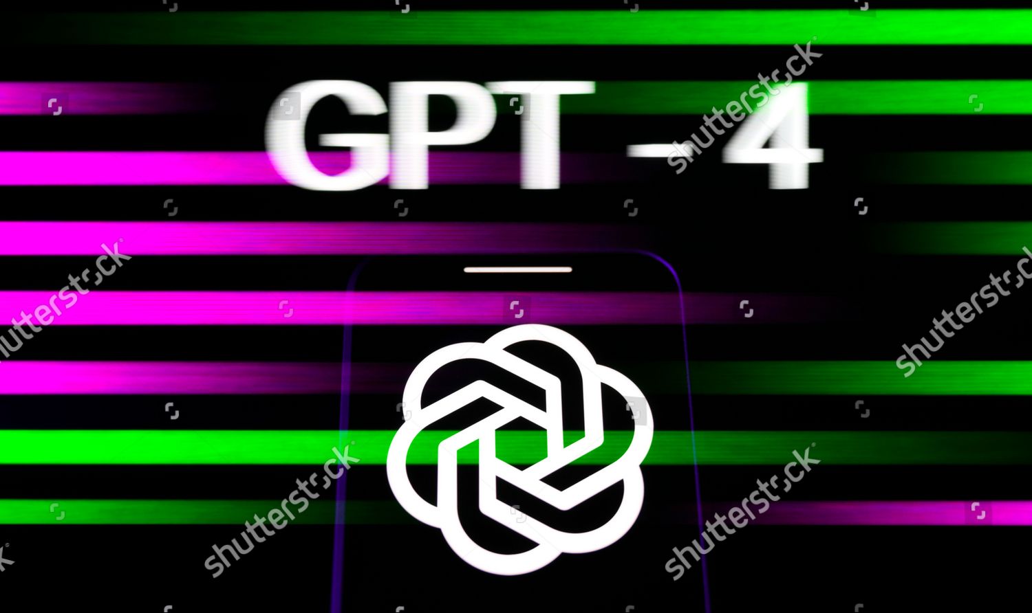 Gpt4 Logo Seen This Photo Illustration Editorial Stock Photo - Stock Image | Shutterstock