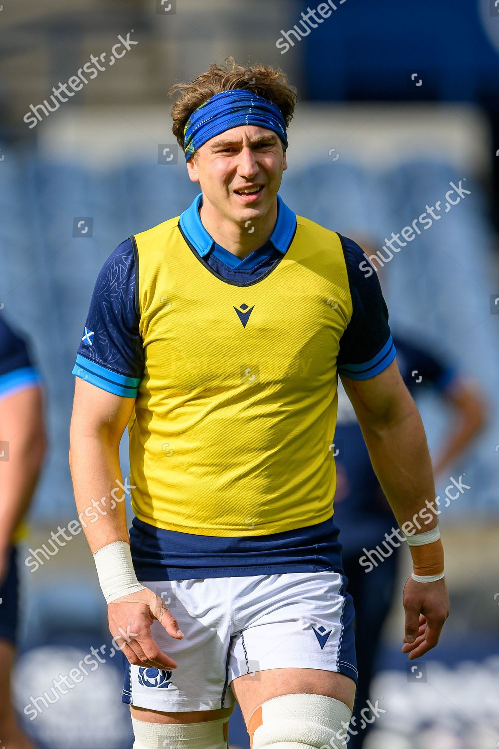 Jamie Ritchie Scotland During Scotland Captains Editorial Stock Photo ...