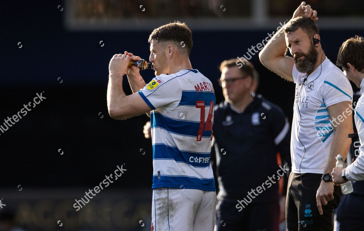 Chris Martin Qpr Drinks Ipro Editorial Stock Photo - Stock Image ...