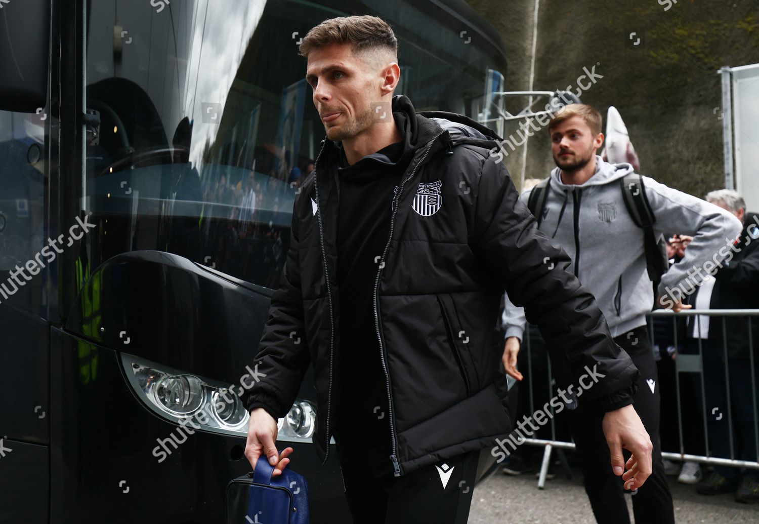 Gavan Holohan Grimsby Town Arrives Editorial Stock Photo - Stock Image ...