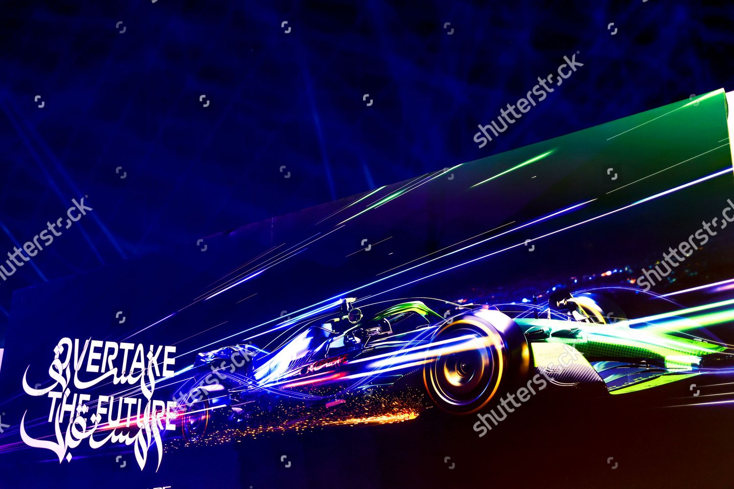 Paddock Illustration During Formula 1 Stc Editorial Stock Photo - Stock ...