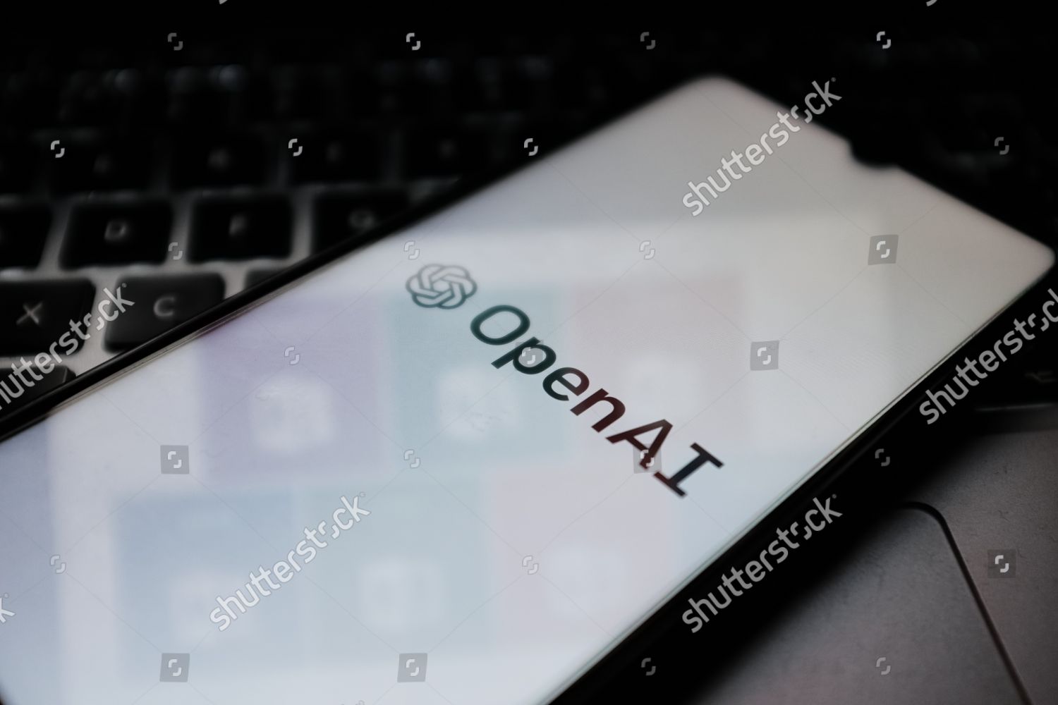 This Photo Illustration Open Ai Logo Editorial Stock Photo - Stock ...