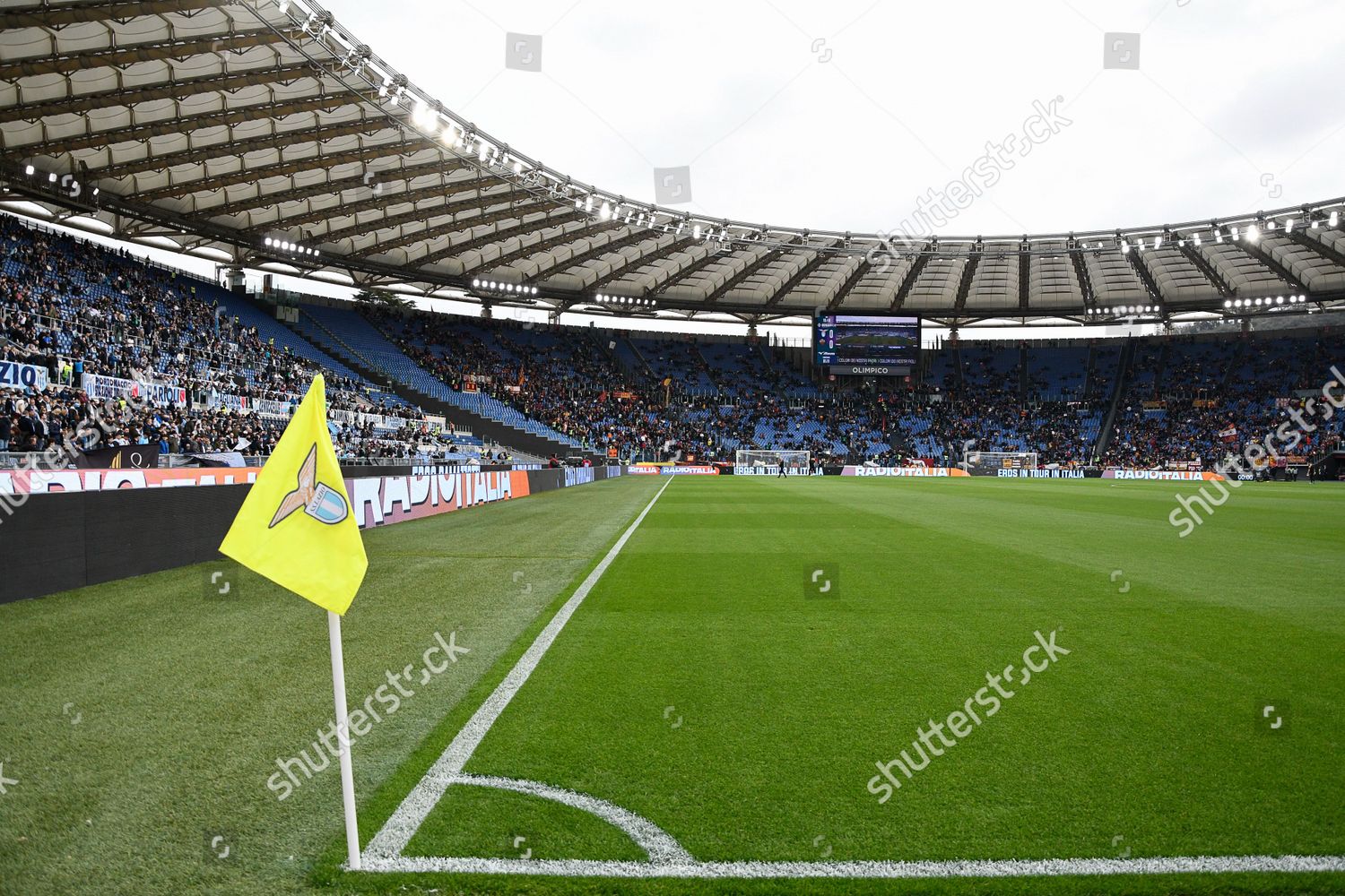 View Corner Flag Pitch Stadio Olimpico Editorial Stock Photo - Stock ...
