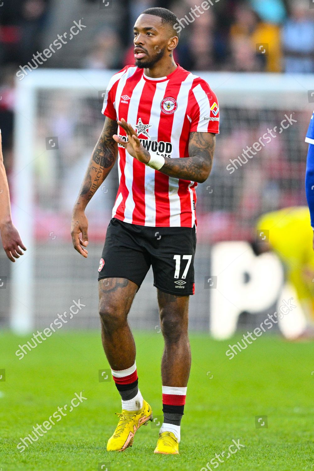 Brentford Forward Ivan Toney 17 During Editorial Stock Photo - Stock ...