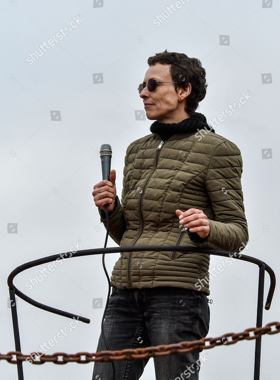 Russian Singer Yulia Chicherina Performs During Editorial Stock Photo ...