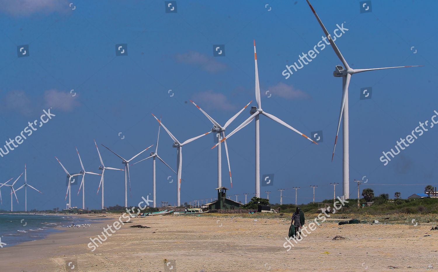 View Wind Power Plant Mannar Sri Editorial Stock Photo - Stock Image ...