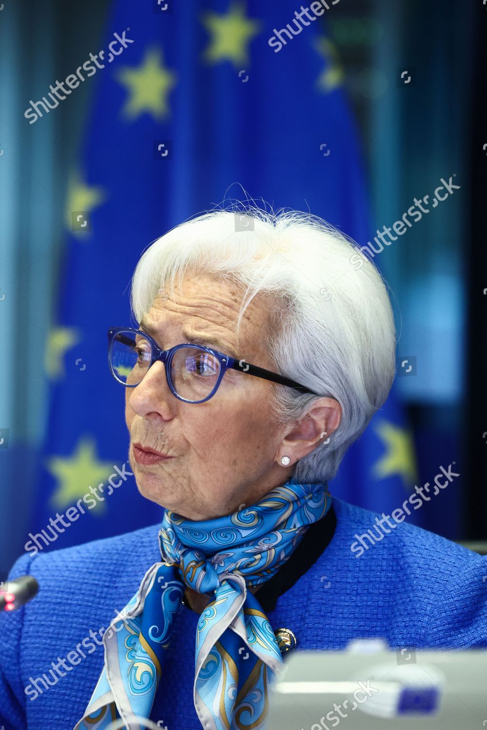 President European Central Bank Ecb Christine Editorial Stock Photo ...