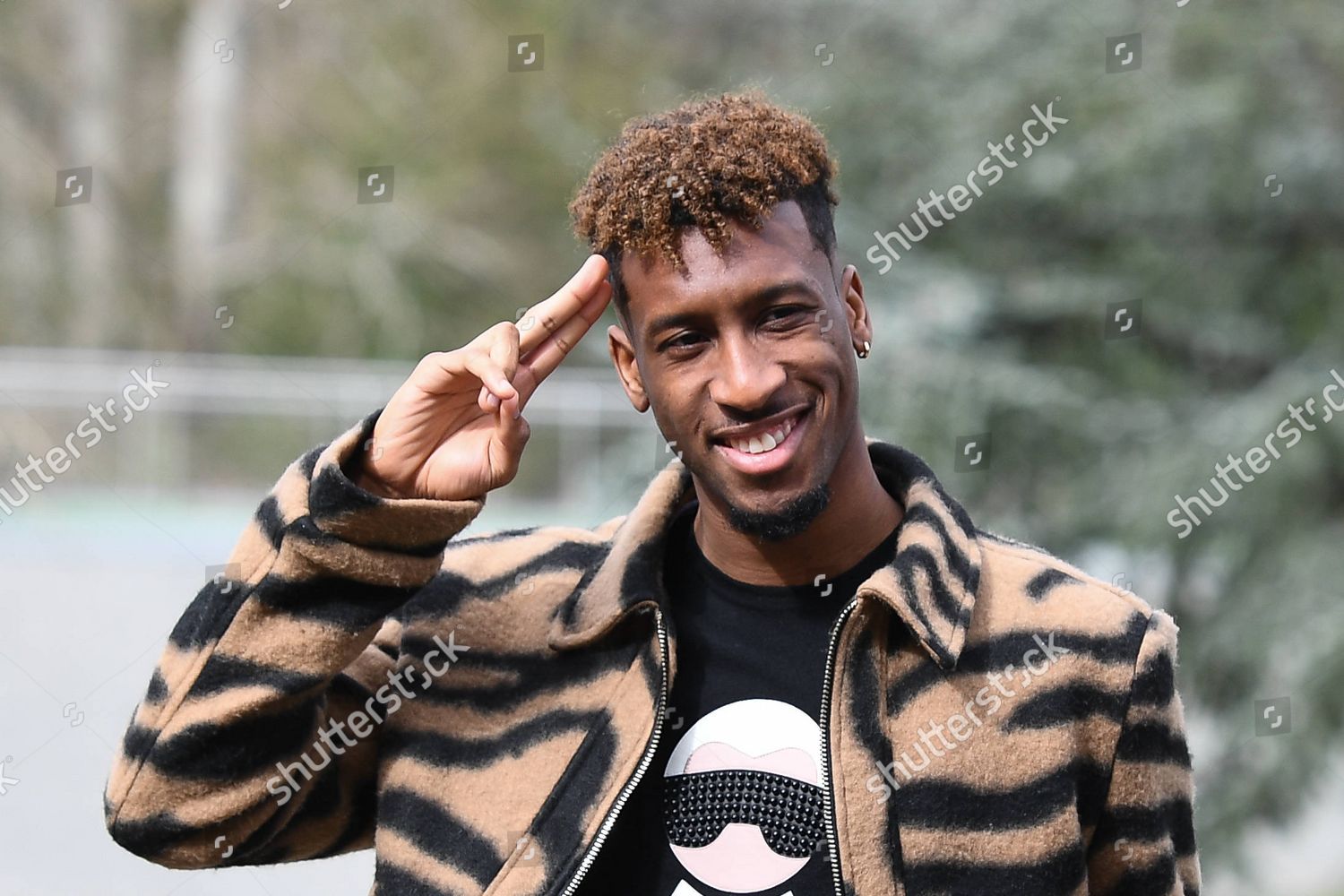 Kingsley Coman Arrived National Training Center Editorial Stock Photo ...