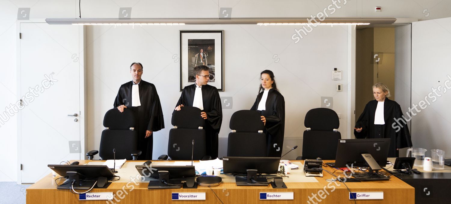 Utrecht Administrative Judge Court Prior Hearing Editorial Stock Photo ...