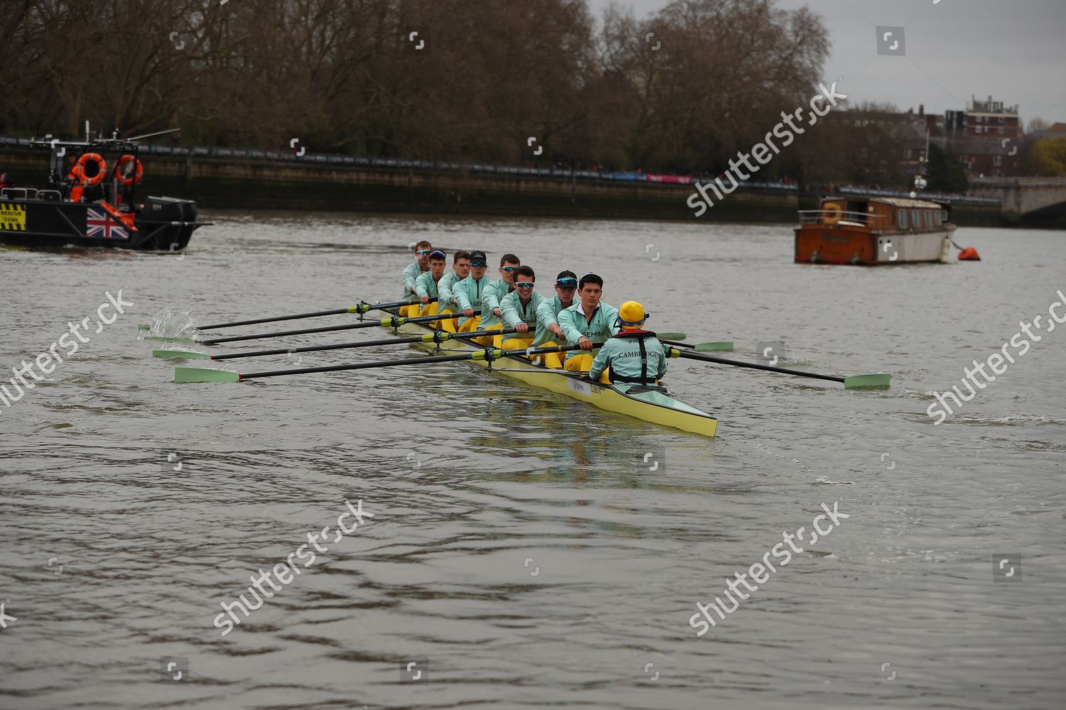 Goldie Boat Being Put Water Bow Editorial Stock Photo - Stock Image ...