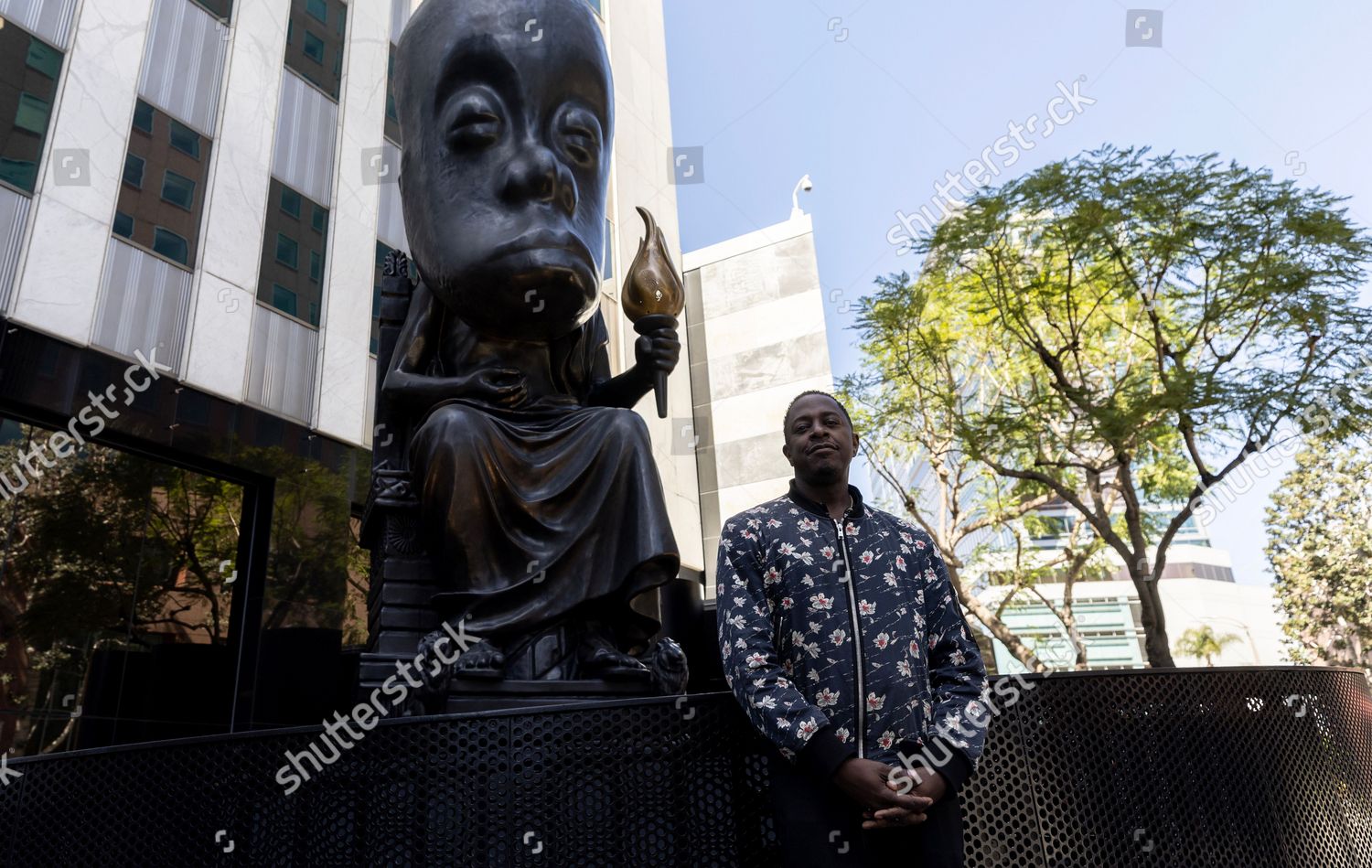 Us Artist Sanford Biggers Poses Front Editorial Stock Photo - Stock ...