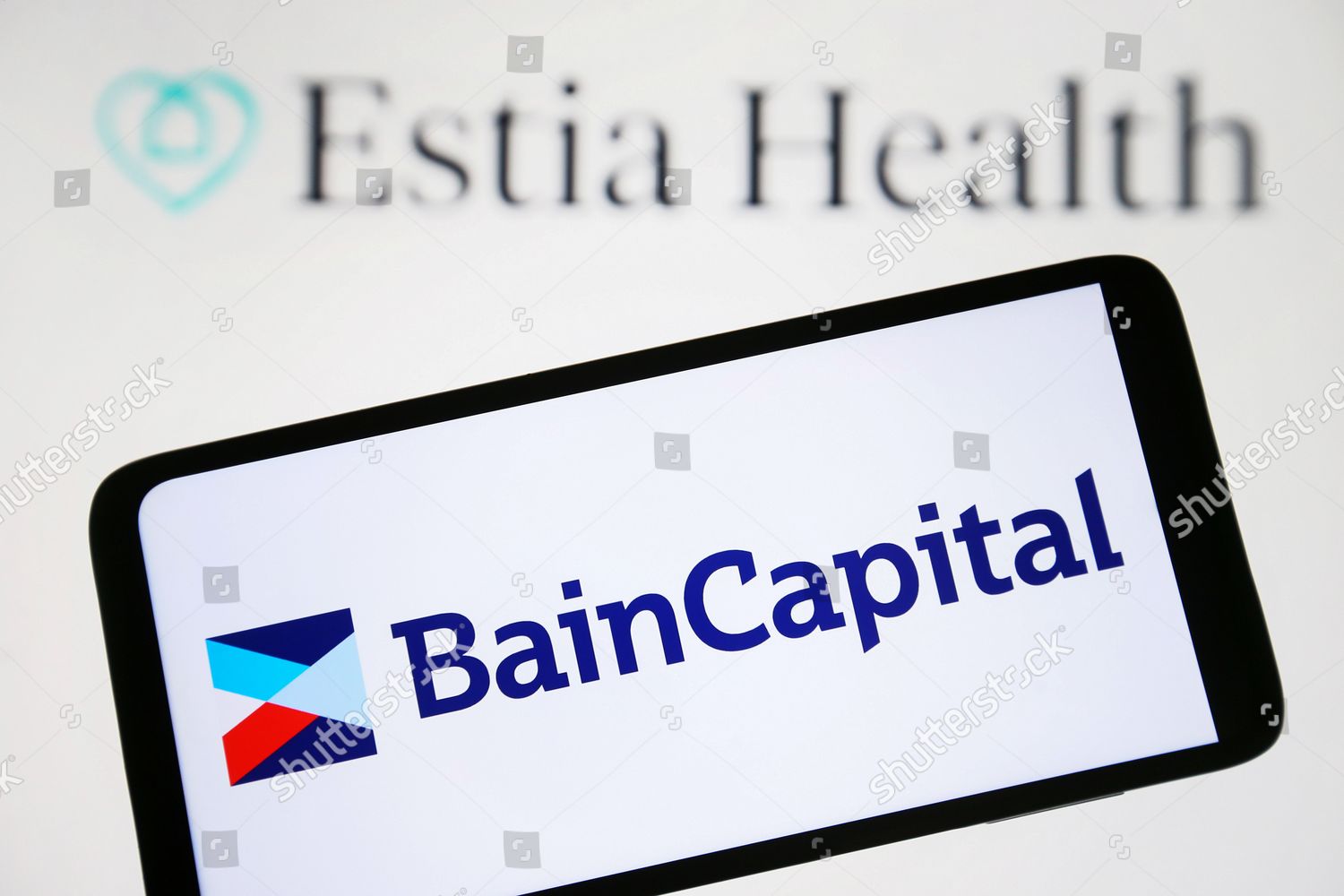 This Photo Illustration Bain Capital Logo Editorial Stock Photo - Stock ...