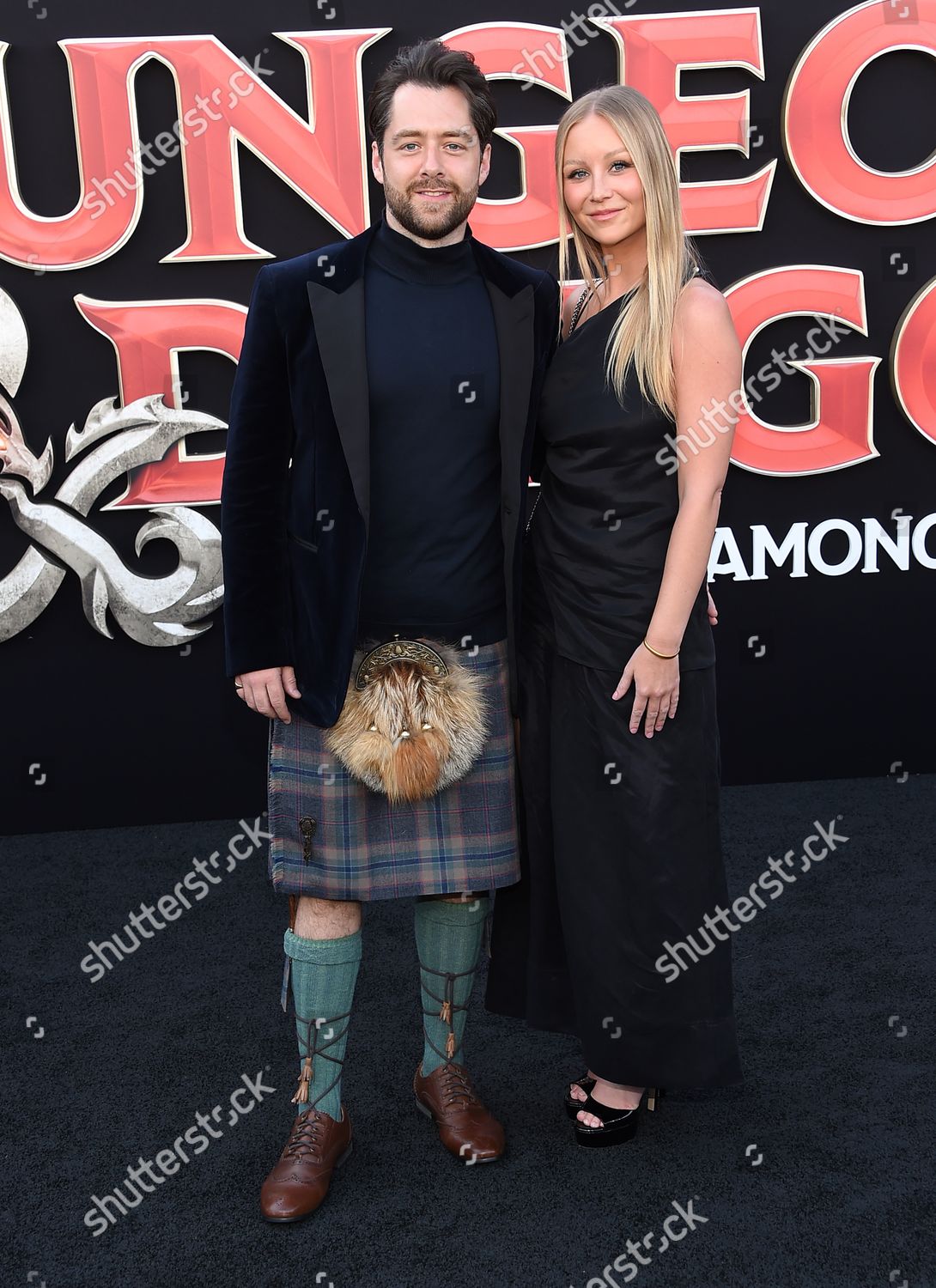 Richard Rankin Sammie Russell Editorial Stock Photo - Stock Image ...