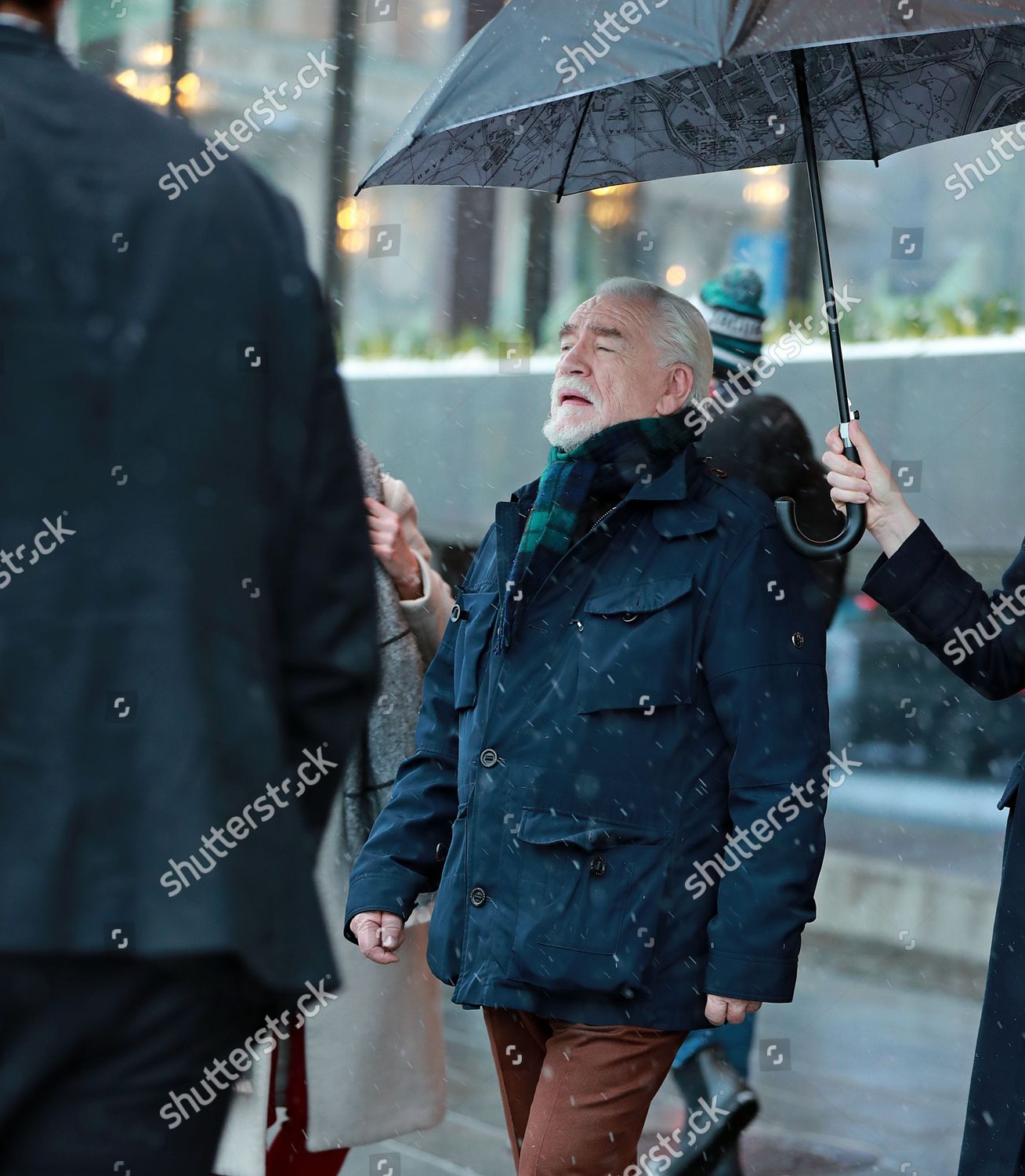 British Actor Brian Cox Leaves Grand Editorial Stock Photo - Stock ...