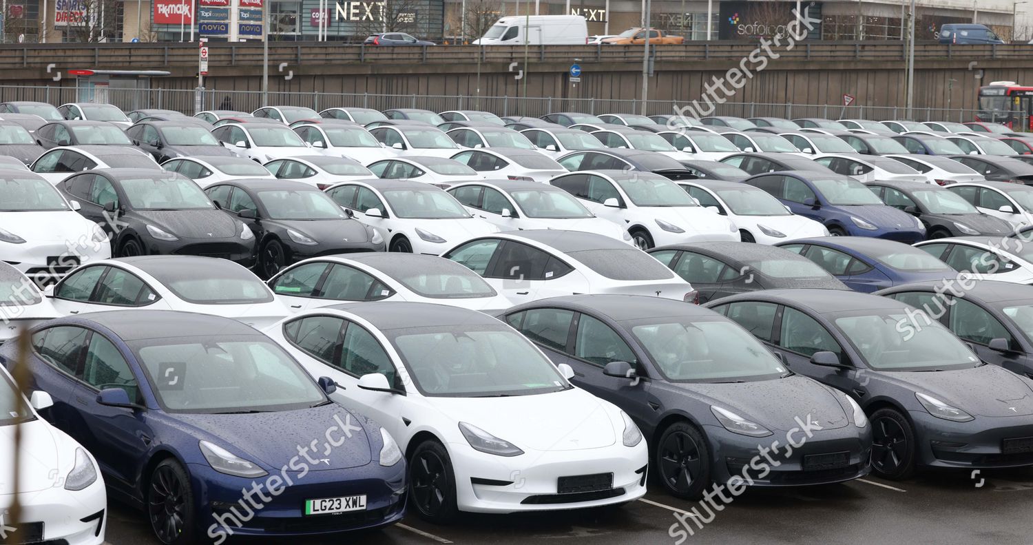 Tesla Cars Lose Value Faster Than Editorial Stock Photo - Stock Image ...