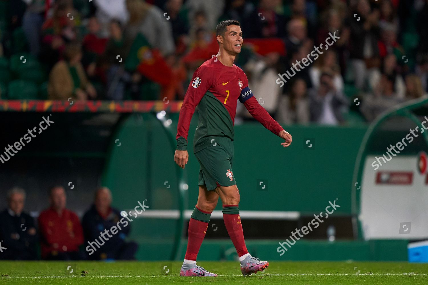 Cristiano Ronaldo Portugal During Uefa Euro Editorial Stock Photo ...