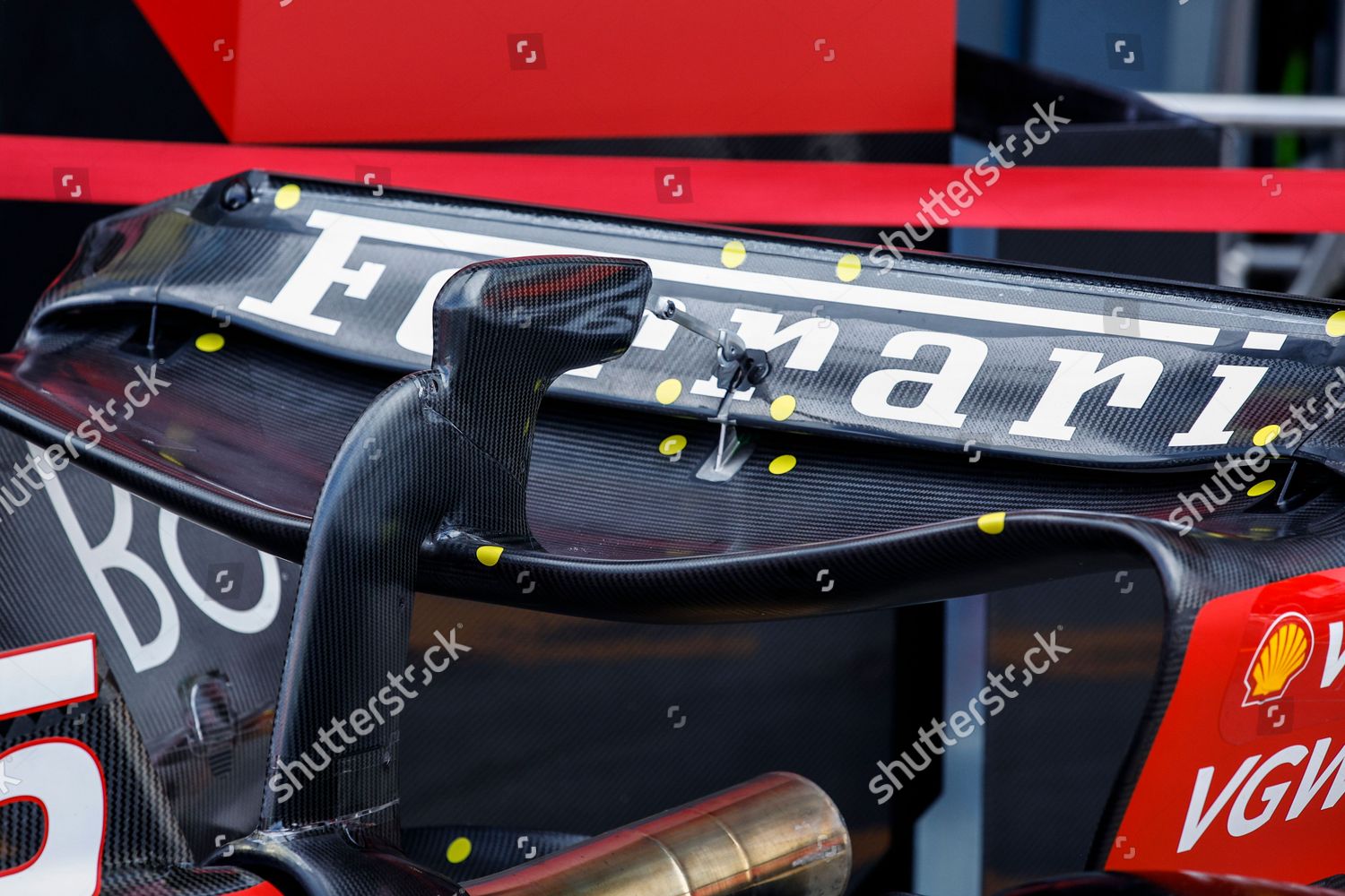 Scuderia Ferrari Sf23 Mechanical Detail Drs Editorial Stock Photo ...