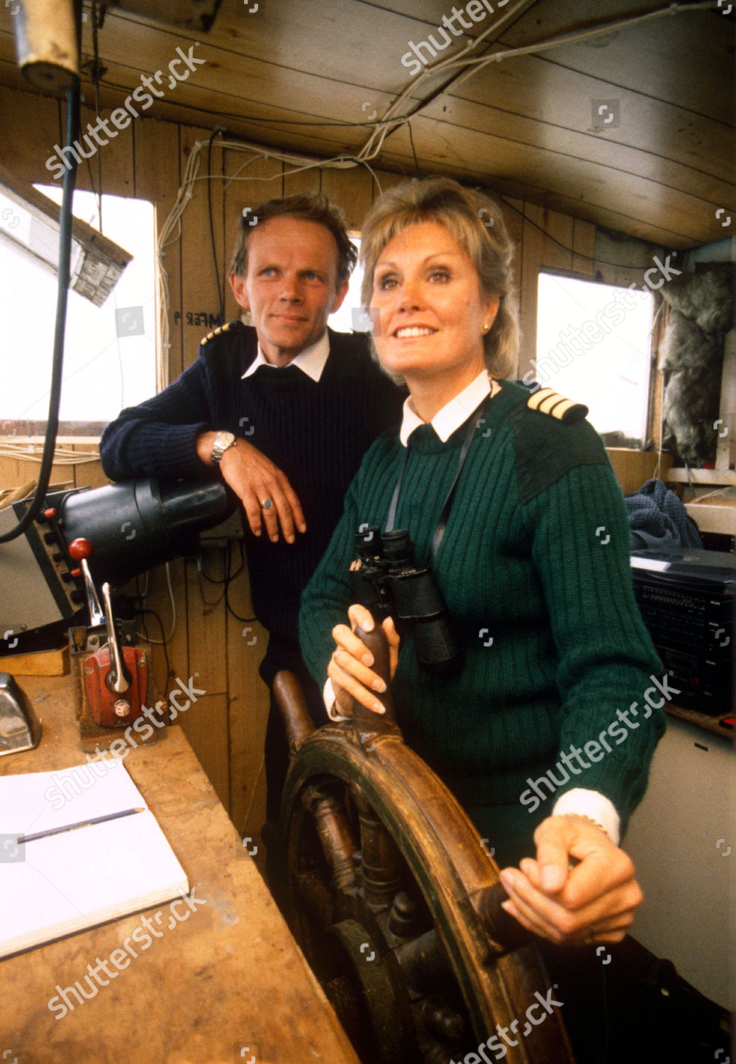 Angela Rippon Capitain Steve Wide Editorial Stock Photo - Stock Image ...
