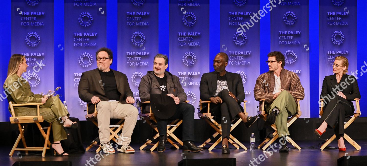 Ash Crossan Jon Favreau Dave Filoni Editorial Stock Photo - Stock Image ...