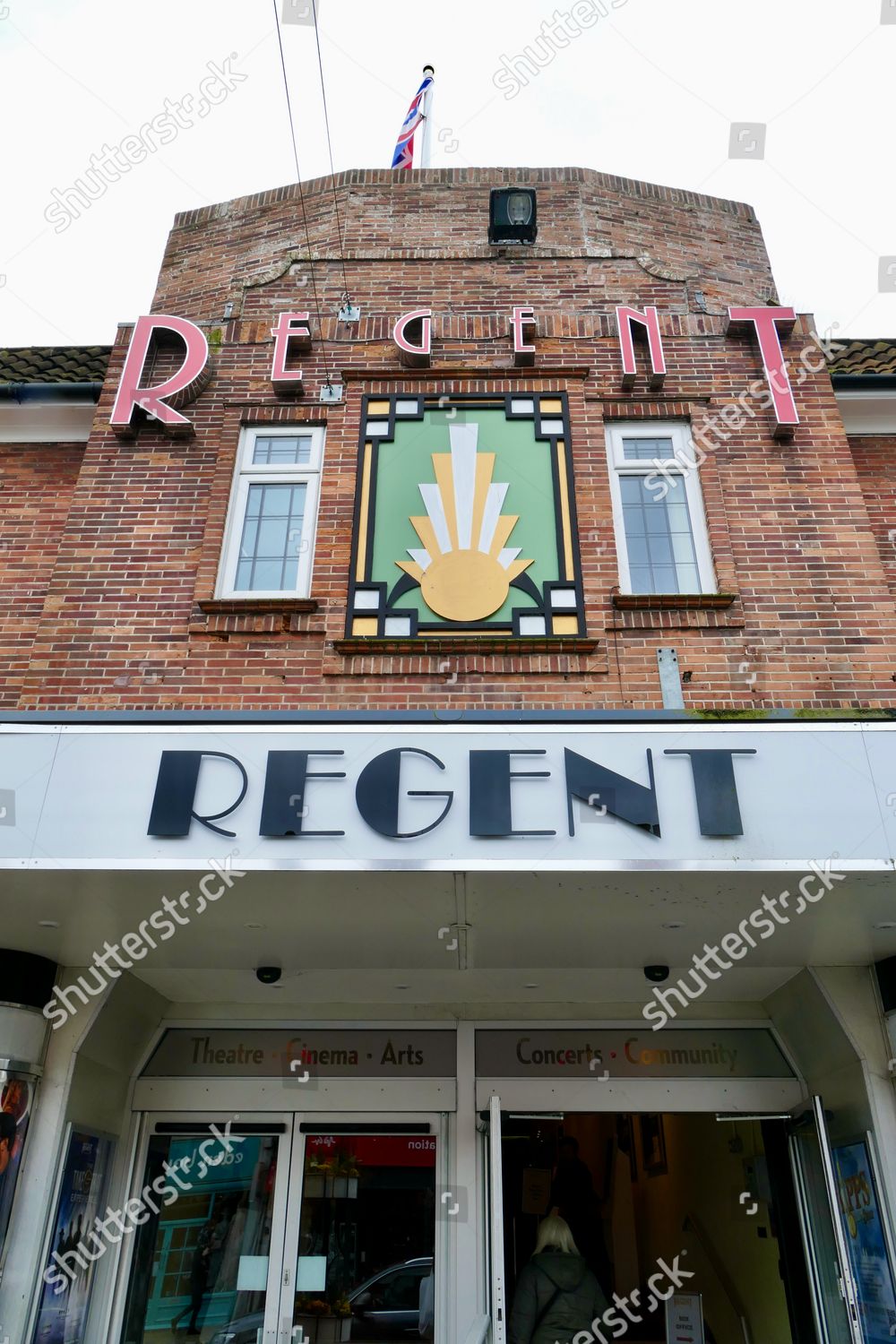 Historic Regent Centre Christchurch Town Centre Editorial Stock Photo ...